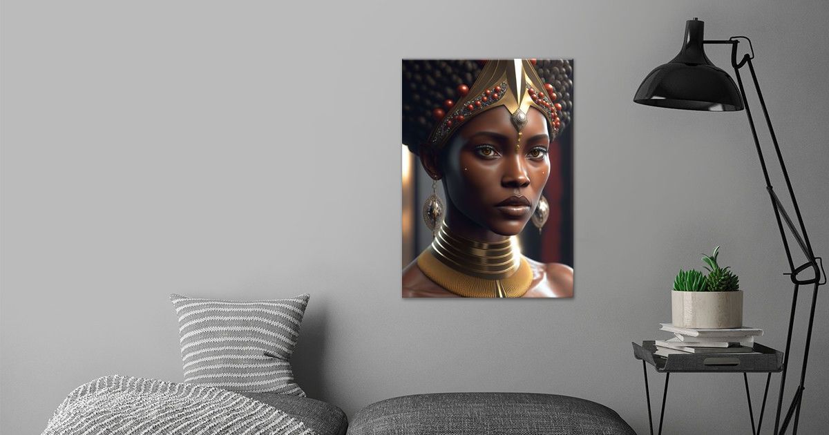 'African Queen ' Poster by Arteresting Bazaar | Displate