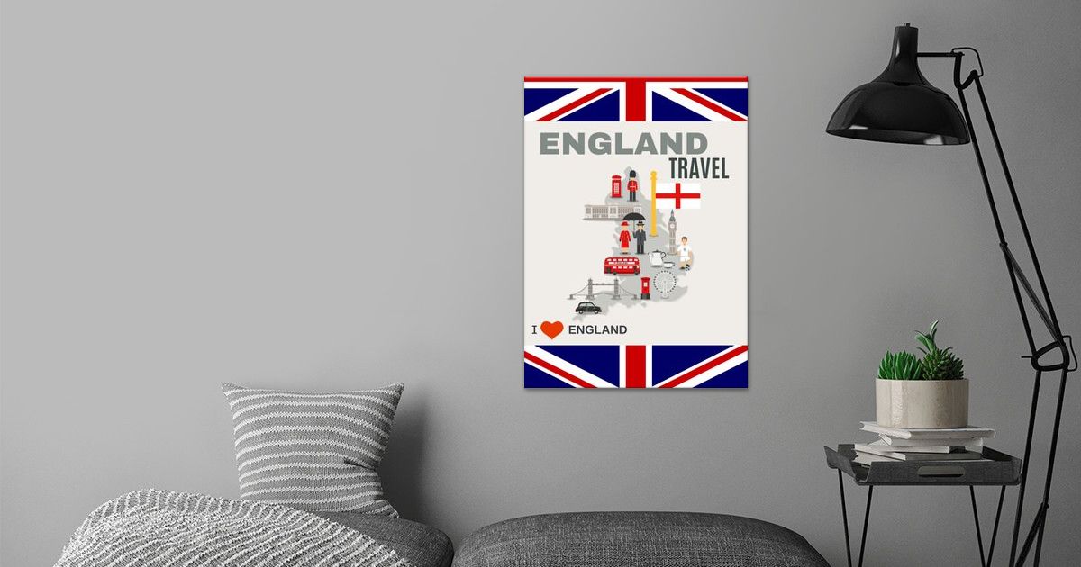 'England Culture' Poster by Creativity Art | Displate