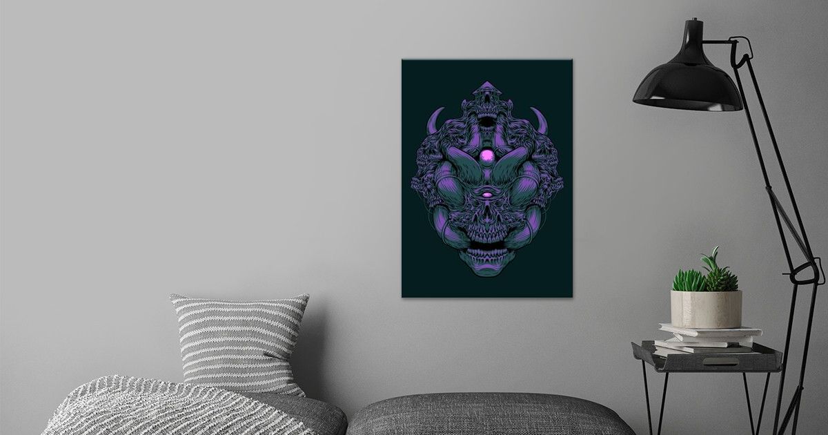 'INNER TORMENT' Poster by Augie Michael | Displate