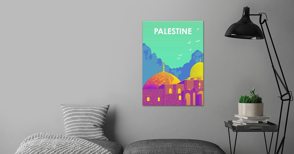 'Palestine Pop Art Design' Poster by Omar Kanan | Displate