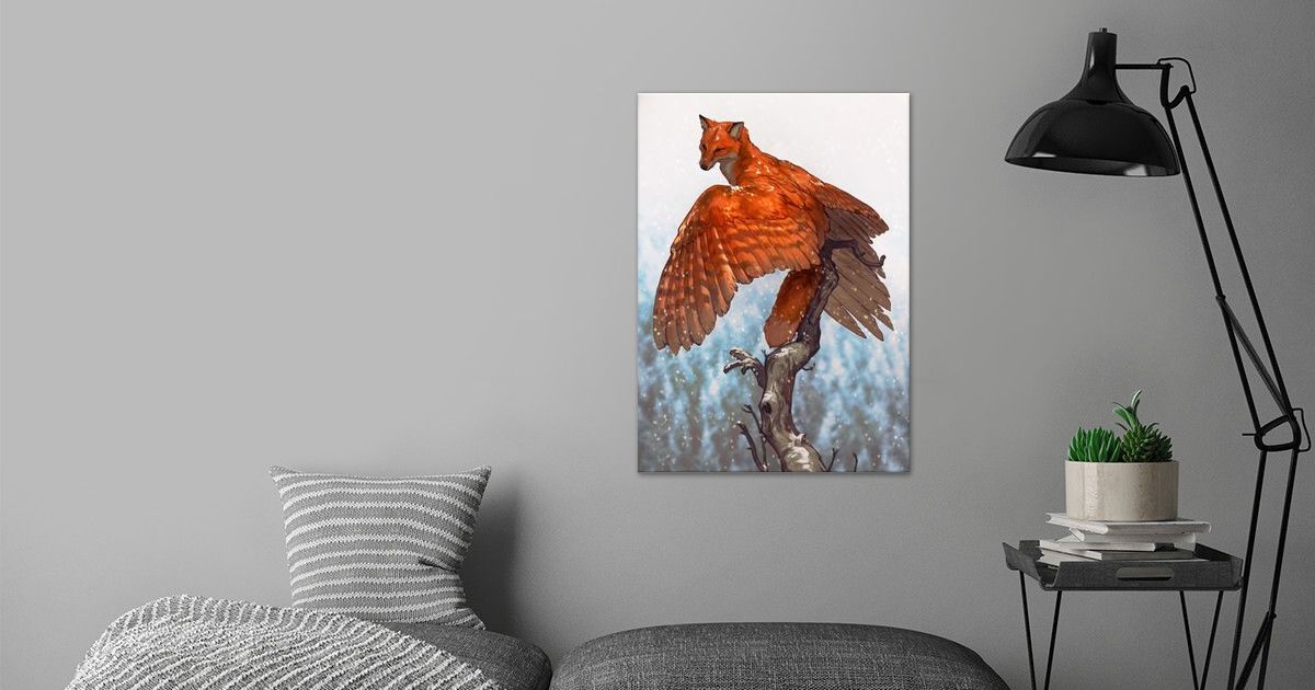 'The First Snow' Poster by MokinaArt | Displate