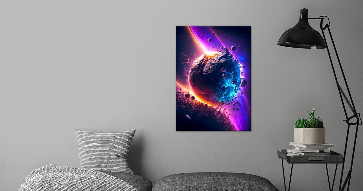 'Cosmic Particles' Poster by James Garcia | Displate