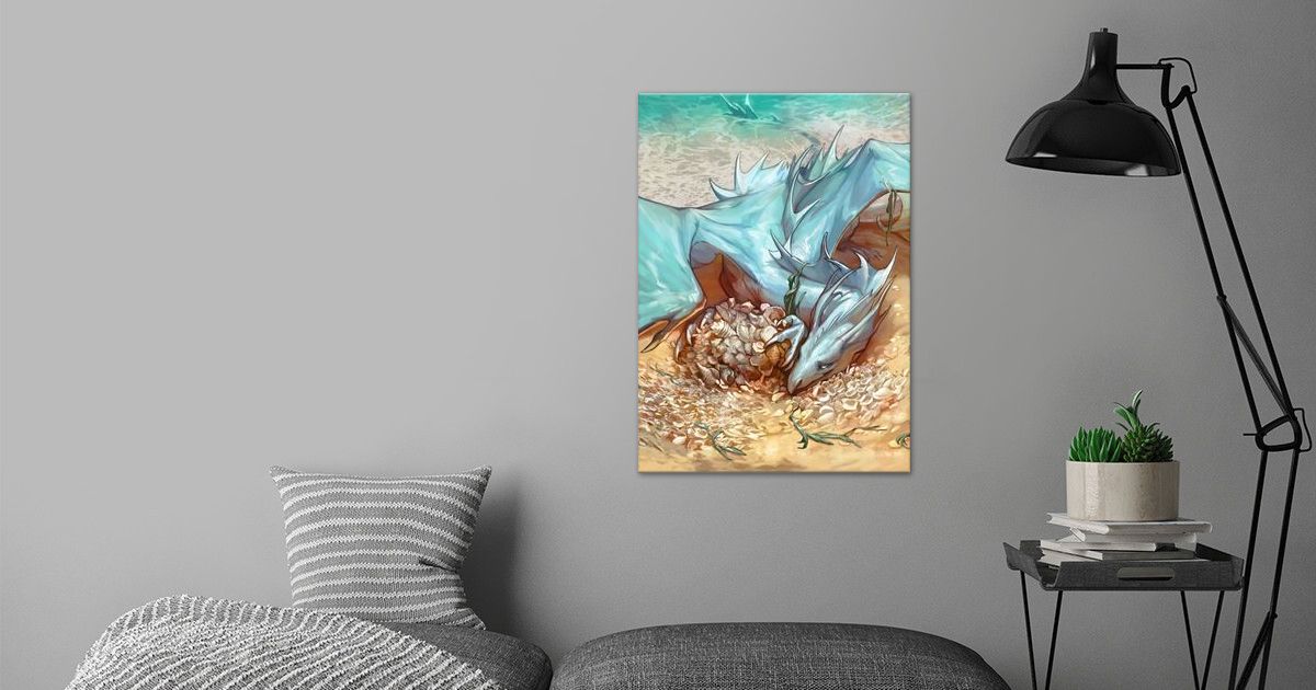 'Mr Mussel' Poster by MokinaArt | Displate