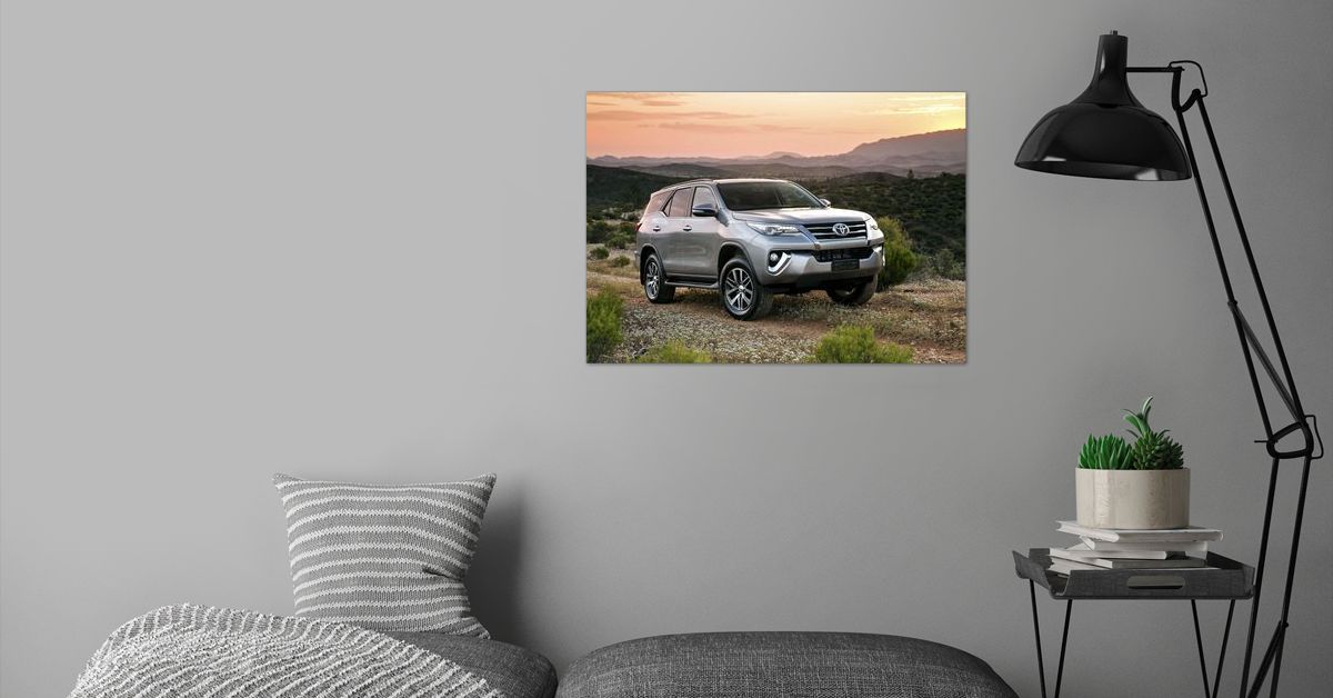 'Toyota Fortuner' Poster by Marcel Lee | Displate