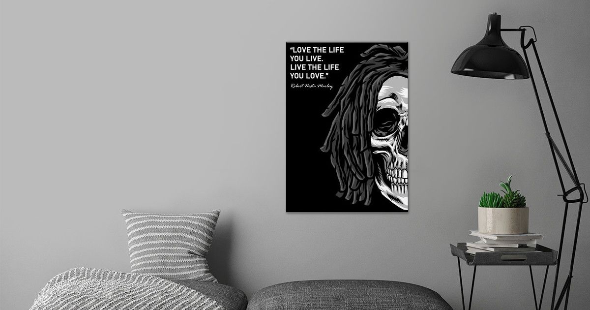 'Rastaman Quotes' Poster by Mikhaila Poster Design | Displate