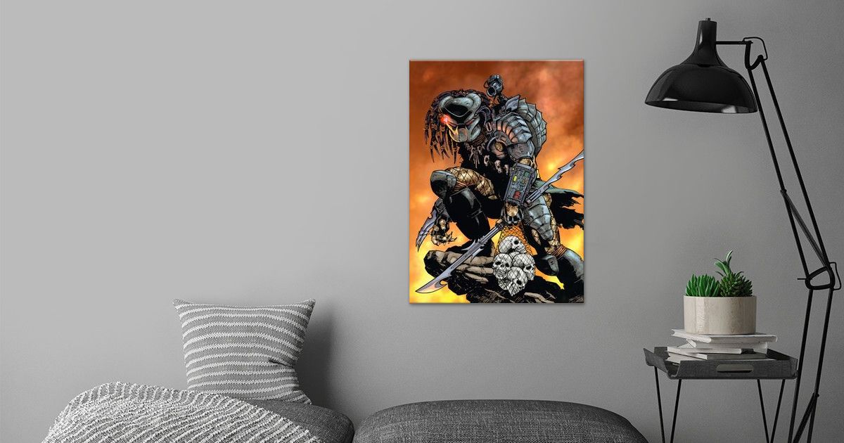 'Skull Hunter' Poster by Predator | Displate
