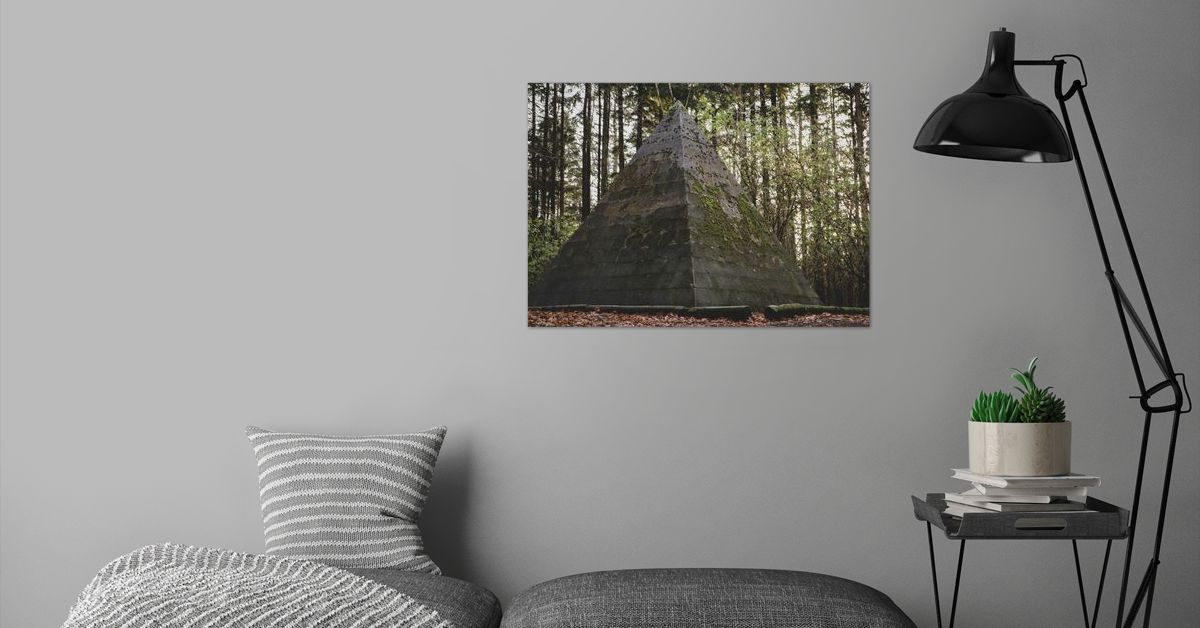 'The Garvagh Pyramid' Poster by Ryan MCDONNELL | Displate