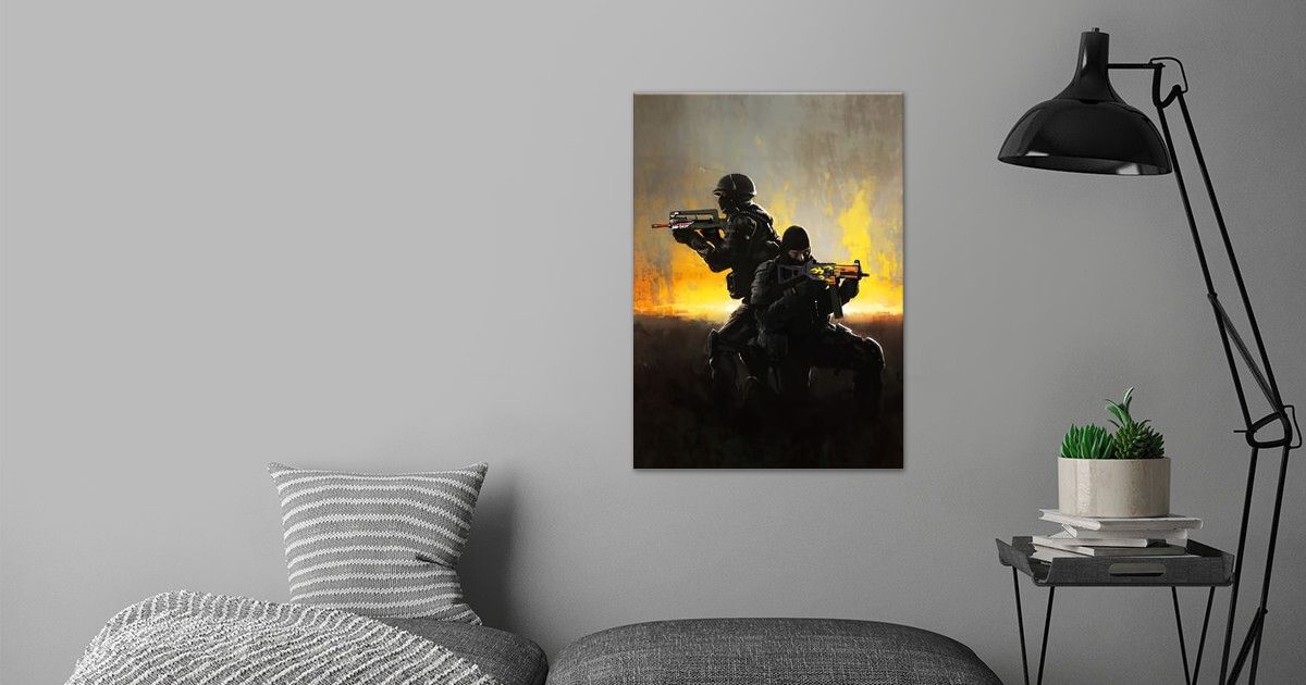 'Counter-Strike Key Art' Poster by Counter-Strike | Displate
