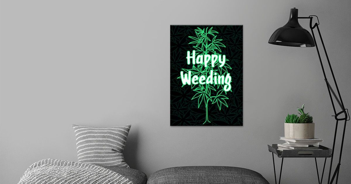 'weeding' Poster by Fill Art | Displate