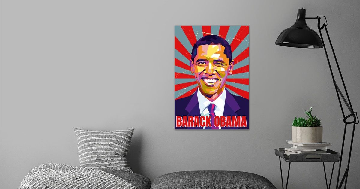 'Obama Pop Art' Poster by Awesome Poster Studio | Displate