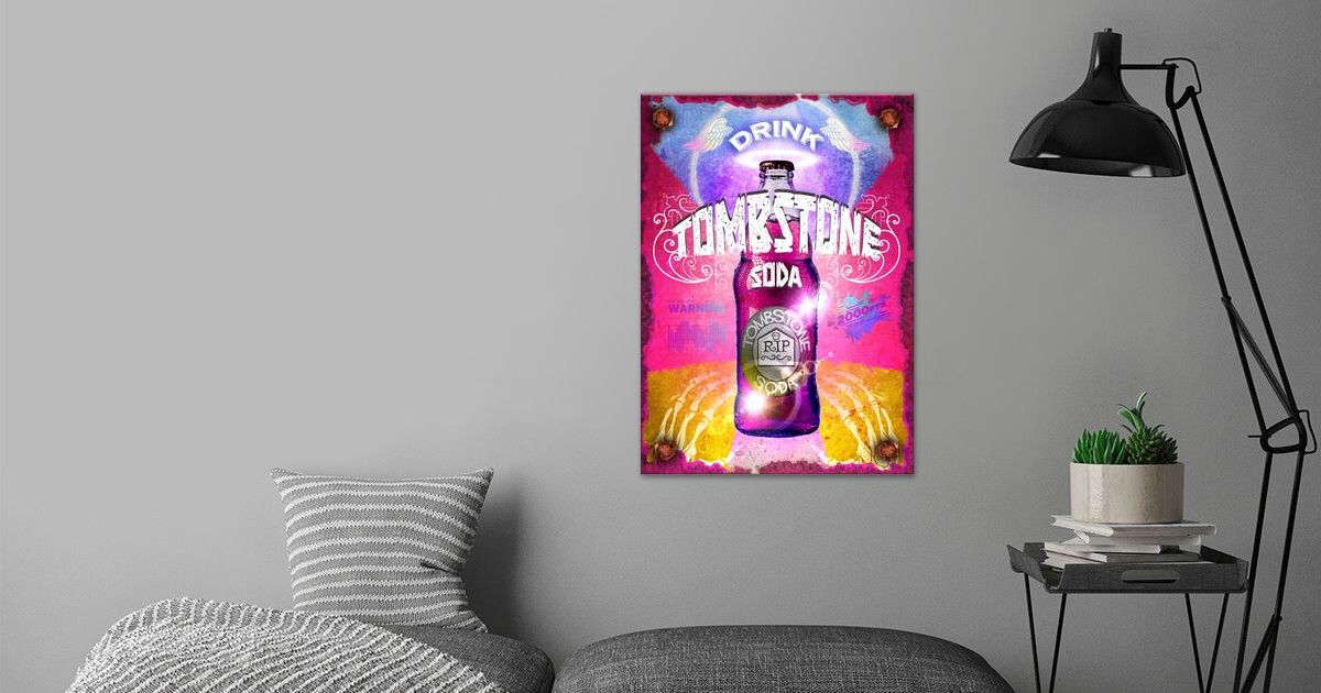 'Tombstone Soda' Poster by Call of Duty | Displate