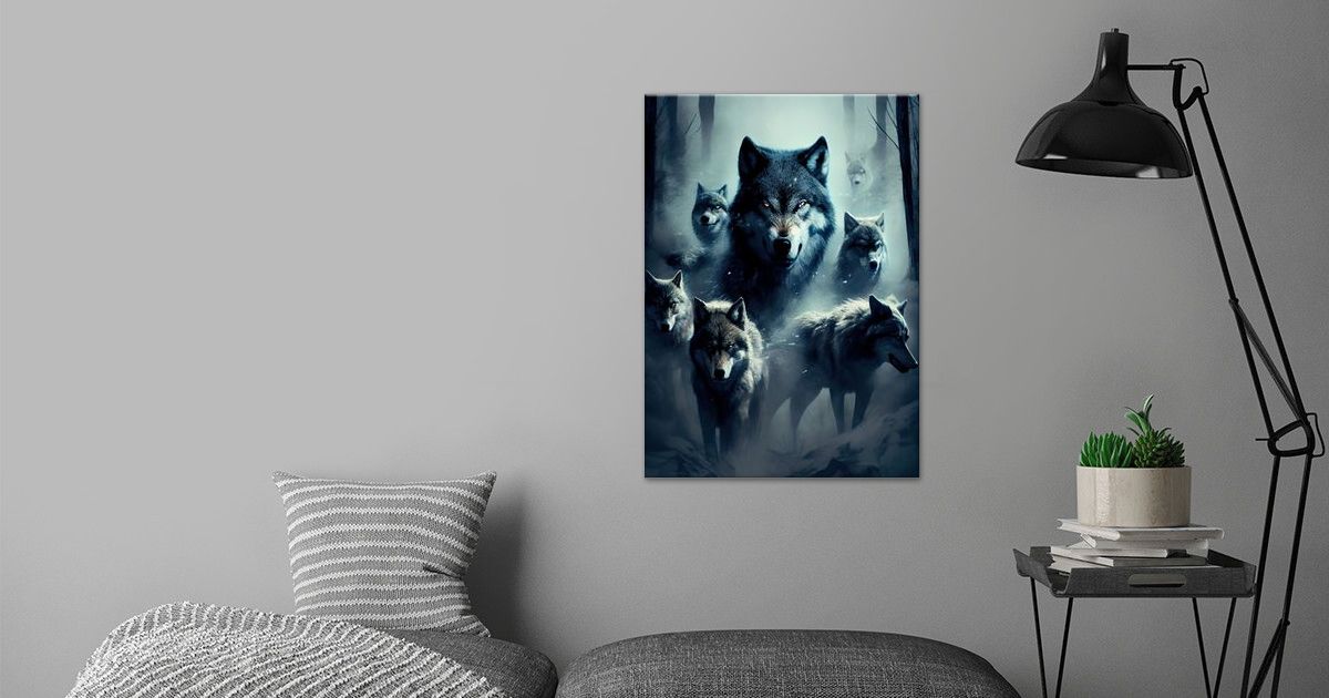 'The Wolfpack' Poster by Beast Lion | Displate