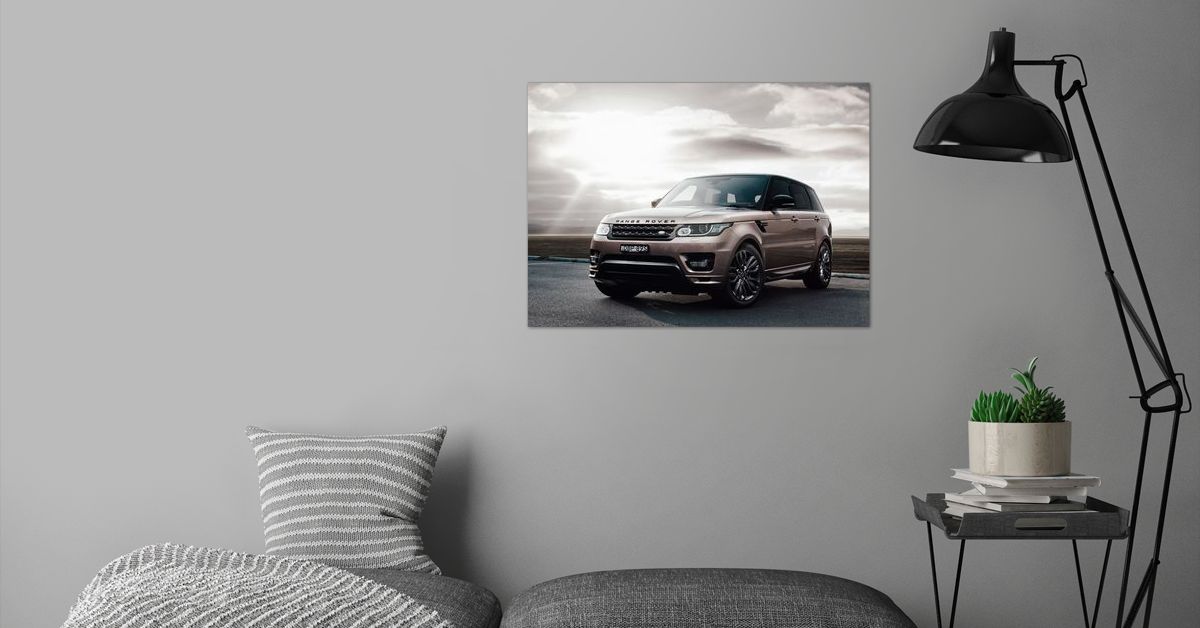 'Land Rover Range Rover' Poster by Spot Cars | Displate