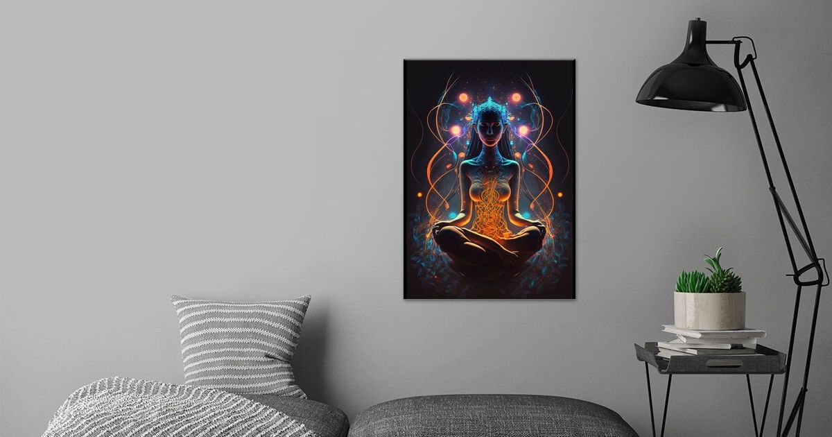 'Inner Peace' Poster by GenArtVision | Displate