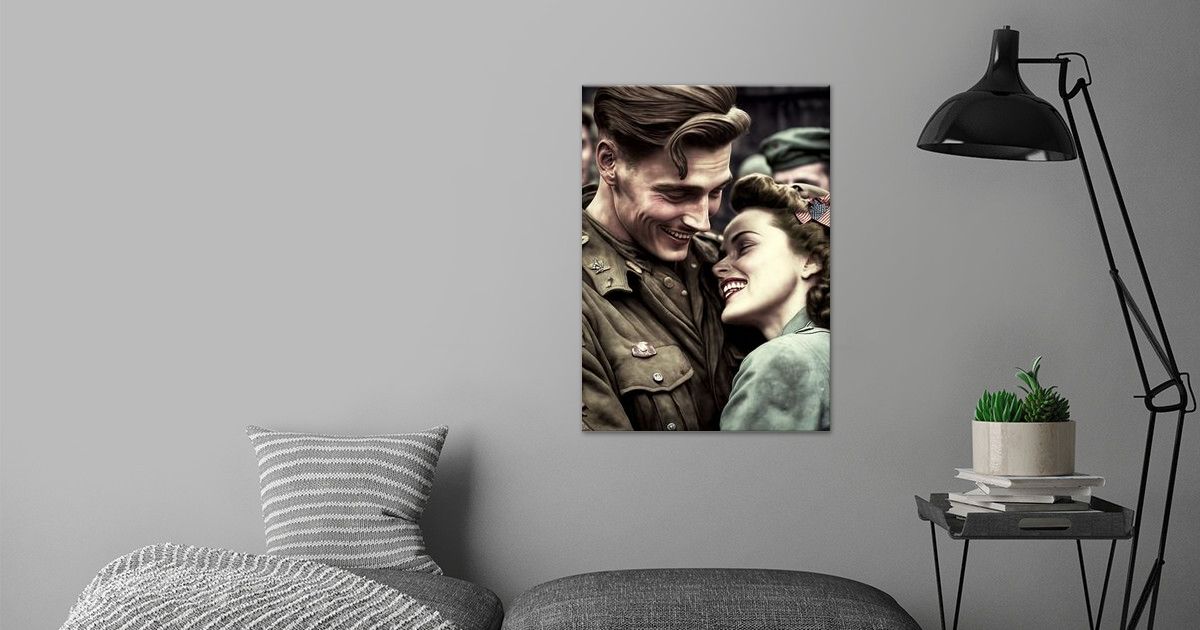 'WW2 Soldier GF Post War' Poster by Youwantit | Displate