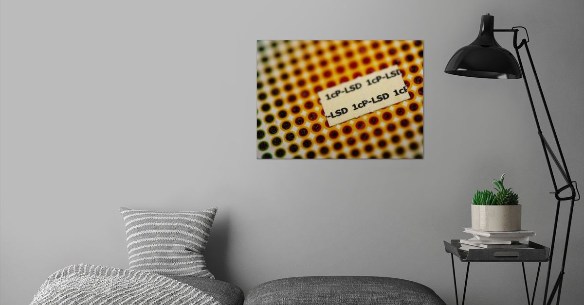'Lsd papers colorful drugs' Poster by BakalaeroZz Photography | Displate