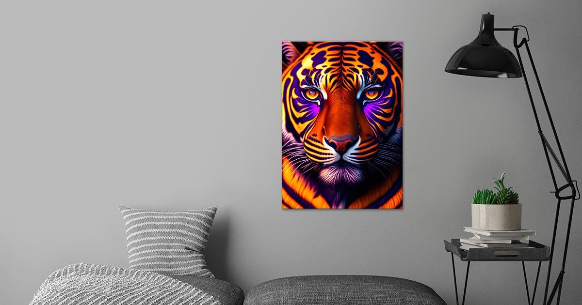 'Bengal Tiger' Poster by GraphicGrizzly | Displate