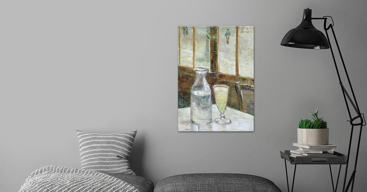 'Absinth Vincent van Gogh' Poster by Vintage Painting | Displate