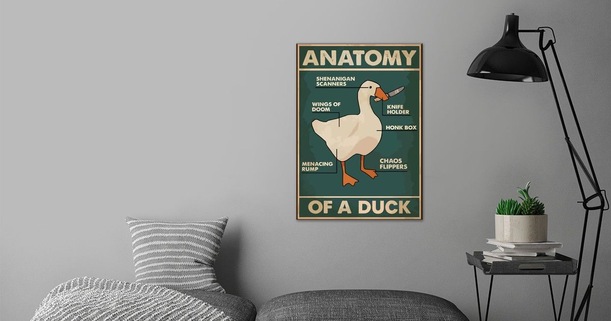 'Anatomy of a GOOSE' Poster by 3am | Displate