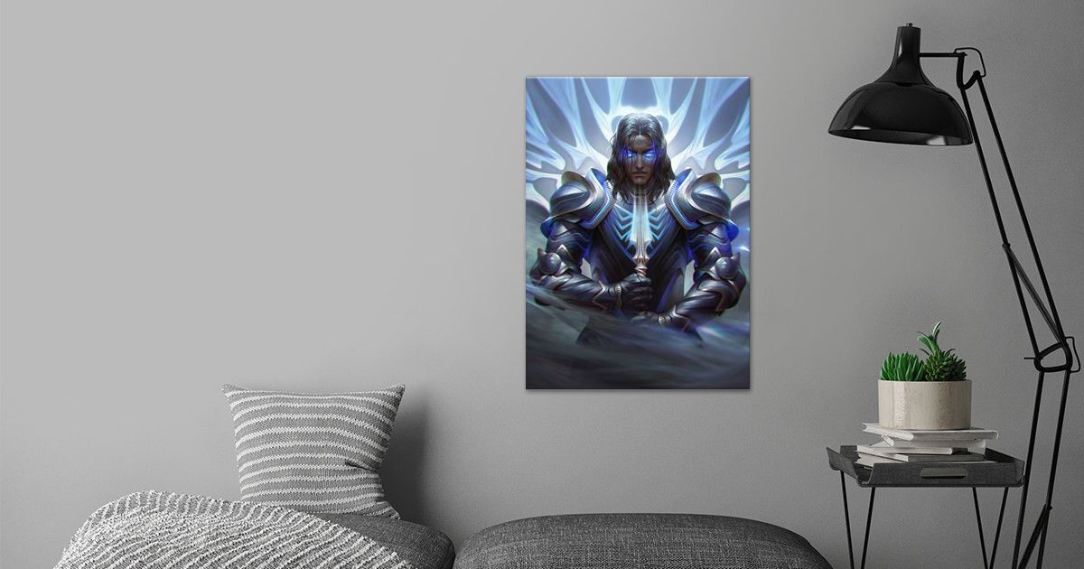 'Kaladin Windrunner Portrai' Poster by Petar Penev | Displate