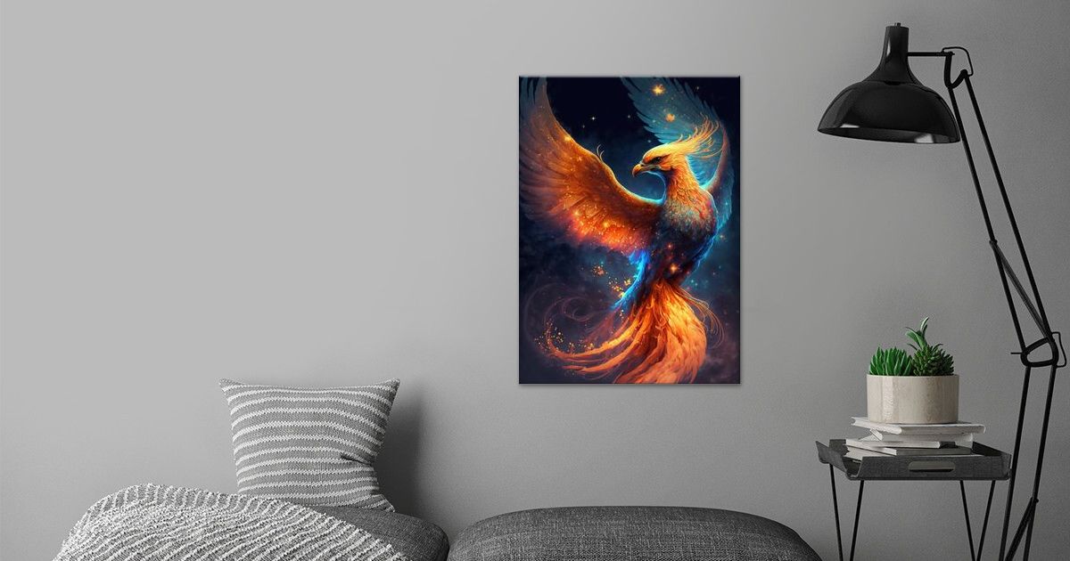 'Phoenix Bird' Poster by Creative Ucf | Displate