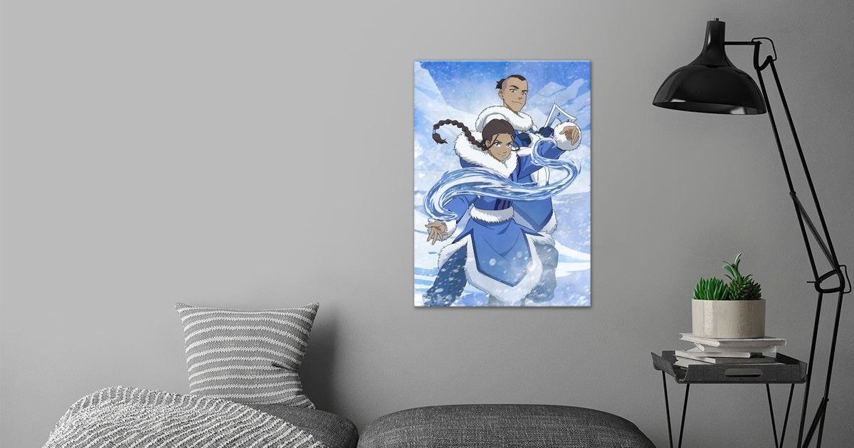 'Katara & Sokka' Poster by Avatar: The Last Airbender | Displate