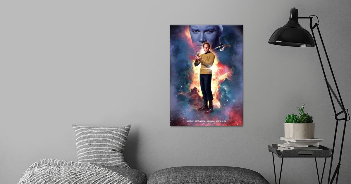 'Captain Kirk' Poster by Star Trek | Displate