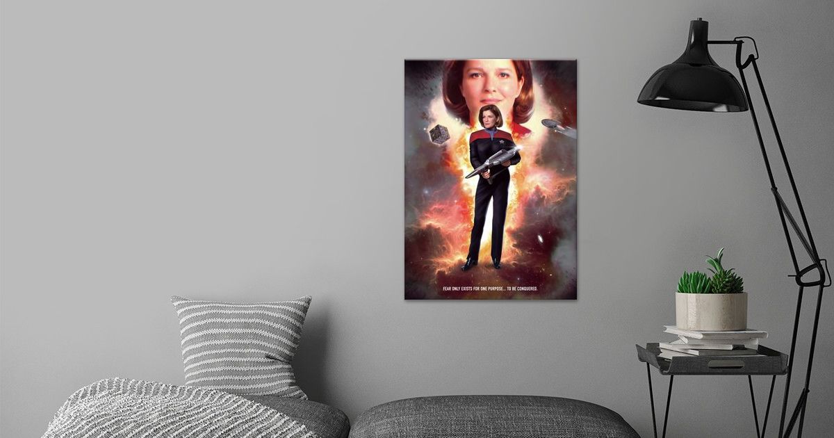 'Captain Janeway' Poster by Star Trek | Displate