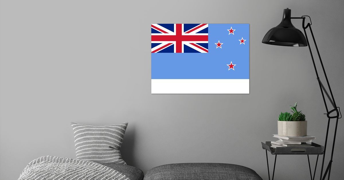 'Flag of Ross Dependency' Poster by Bruce Stanfield | Displate
