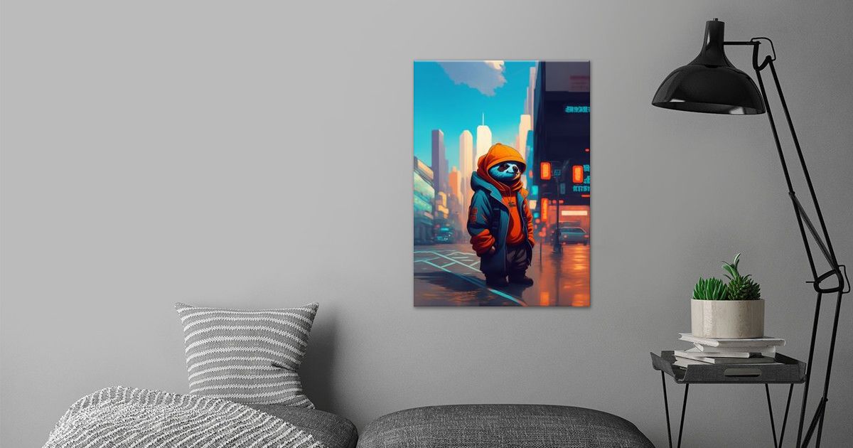 'Swag Sloth' Poster by FlyingBlade | Displate