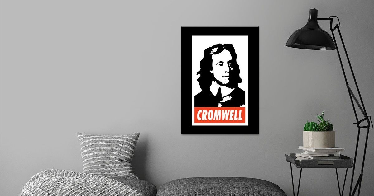 'Oliver Cromwell' Poster by Filip Hellman | Displate