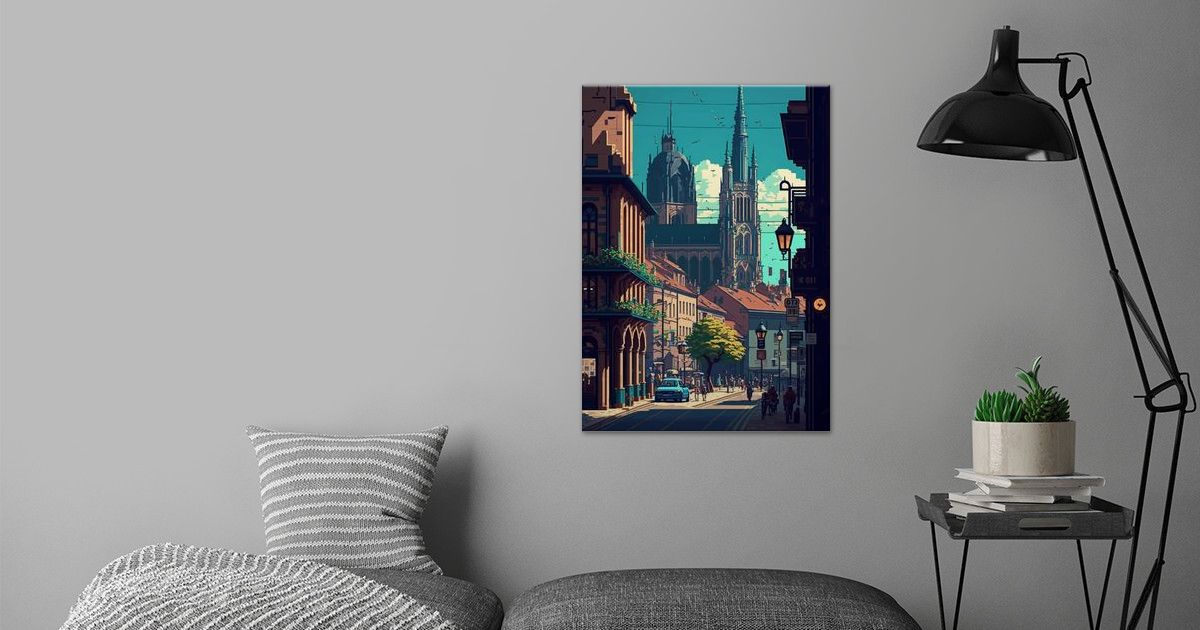 'Gera Pixel art' Poster by M Art | Displate