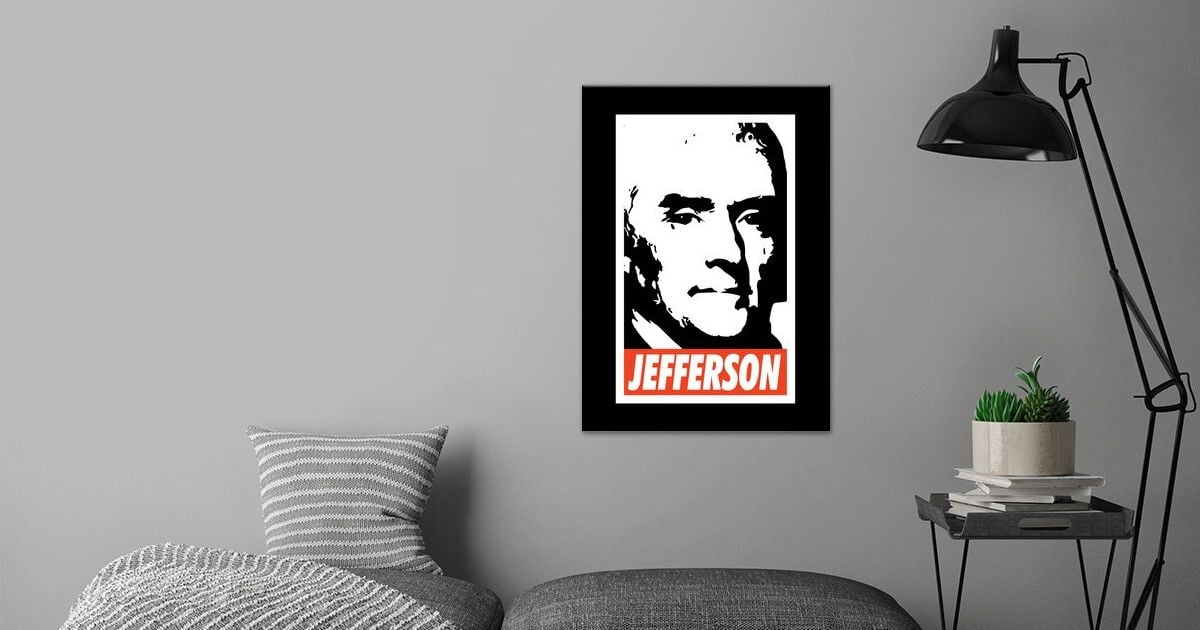 'Thomas Jefferson' Poster by Filip Hellman | Displate