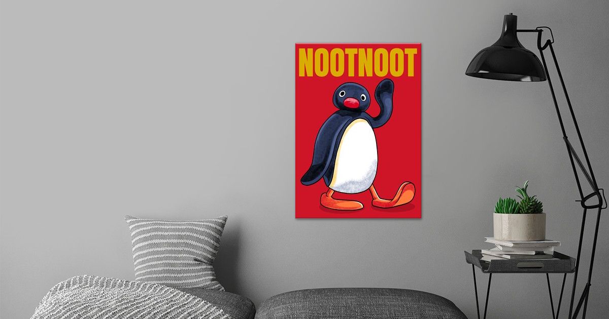 'Noot Noot Pinguin Meme' Poster by Adam Project | Displate