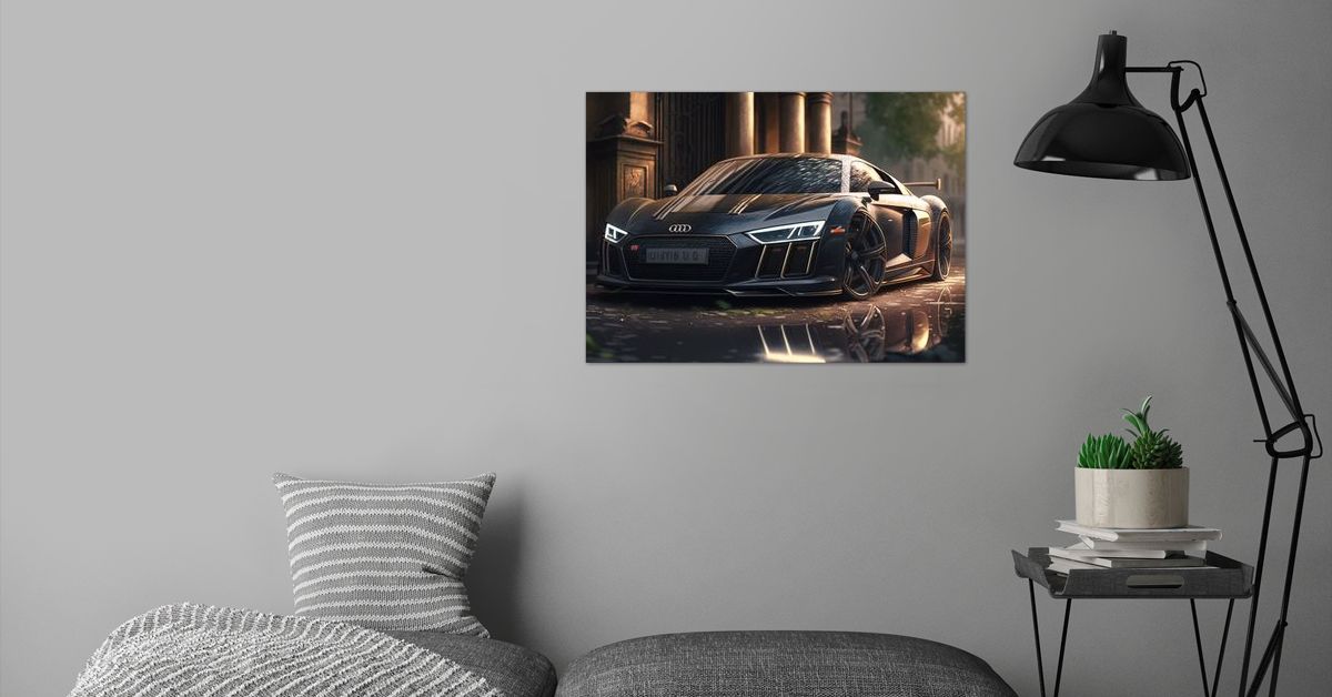 'Audi R8' Poster by Zukato | Displate
