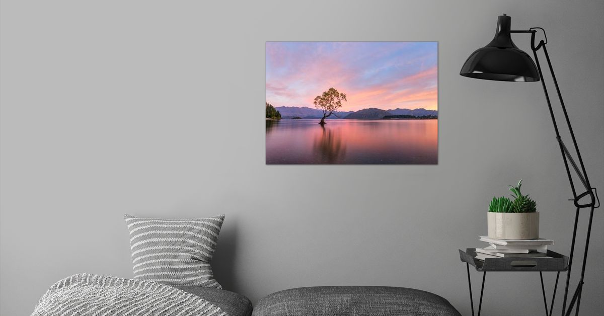 'Wanaka Tree New Zealand' Poster by Joshua Small | Displate