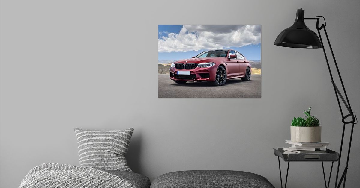 'BMW M5' Poster by Horror Cars | Displate