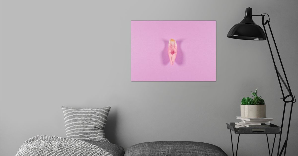 'Lilac background with tuli' Poster by Giuseppe Cammino | Displate