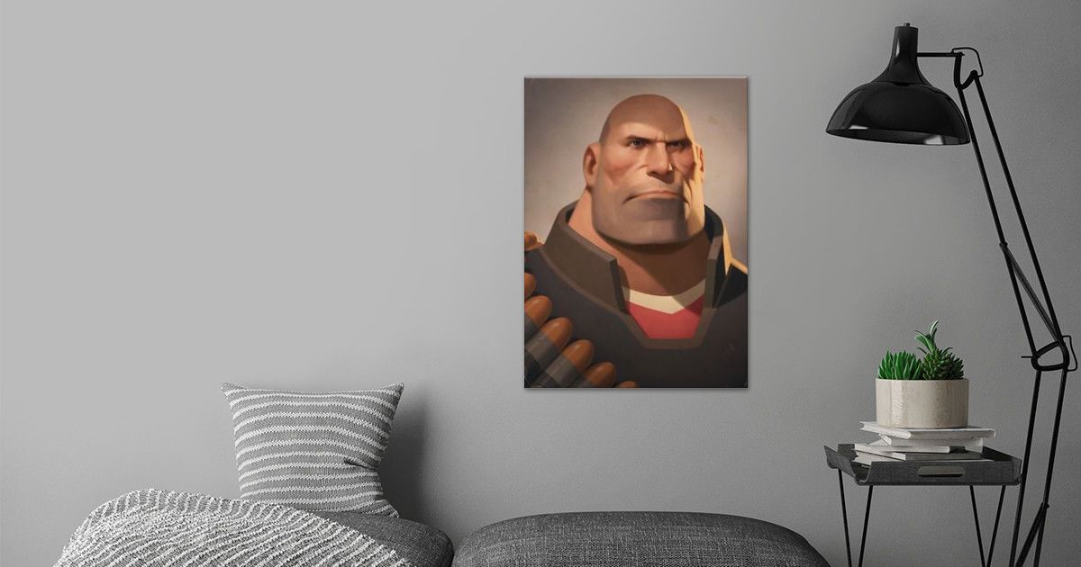 'Heavy' Poster by Team Fortress 2 | Displate
