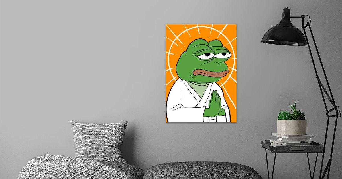 'buddha pepe' Poster by hafis ardiansyah | Displate