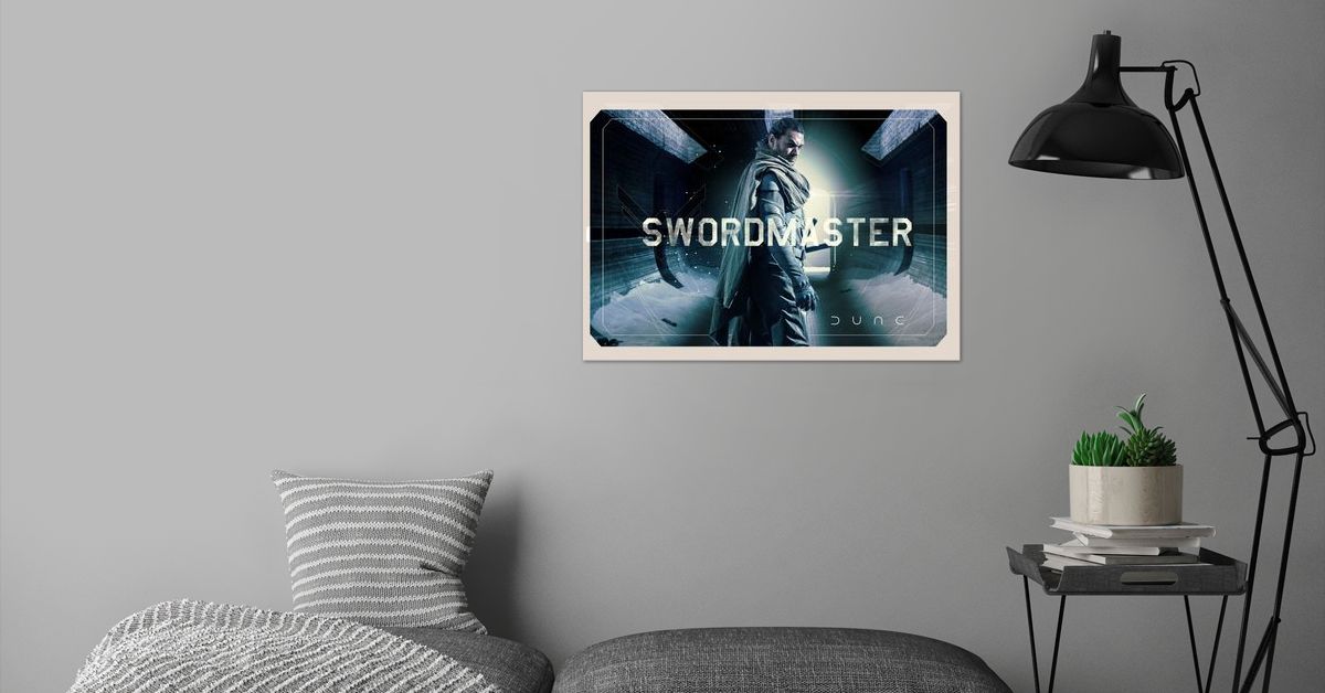 'Swordmaster of the Ginaz' Poster by Dune | Displate