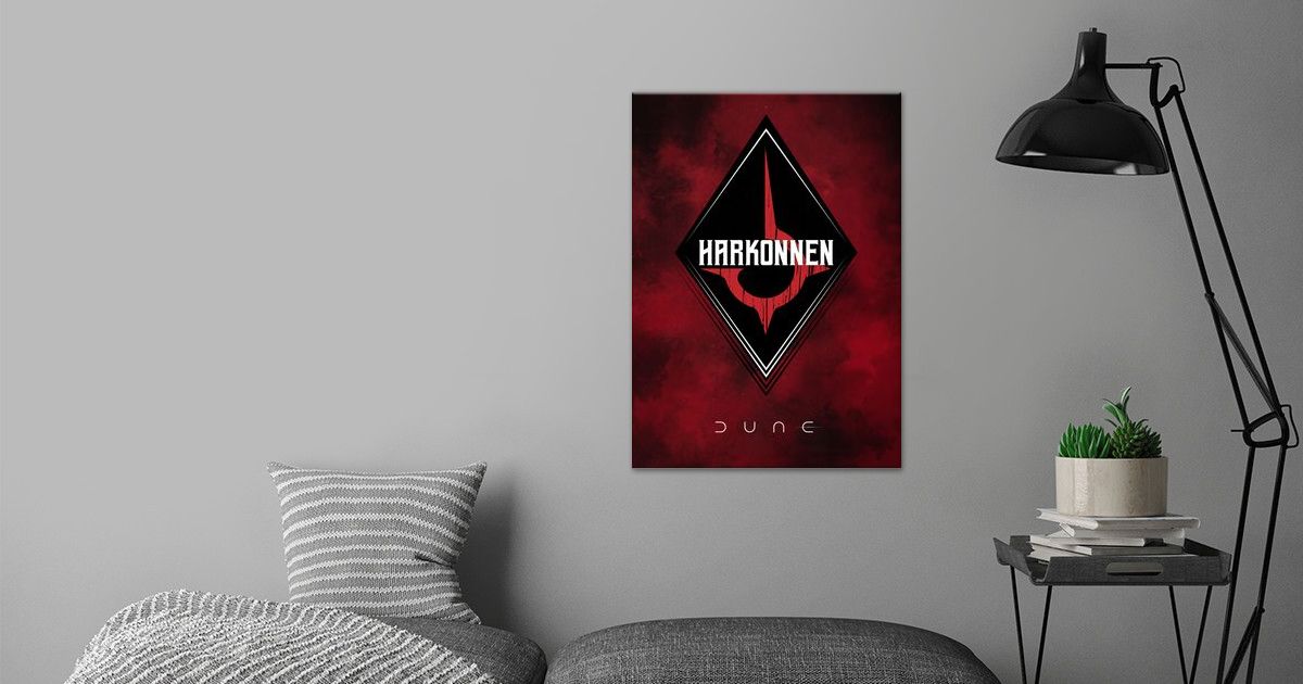 'House Harkonnen Symbol' Poster by Dune | Displate
