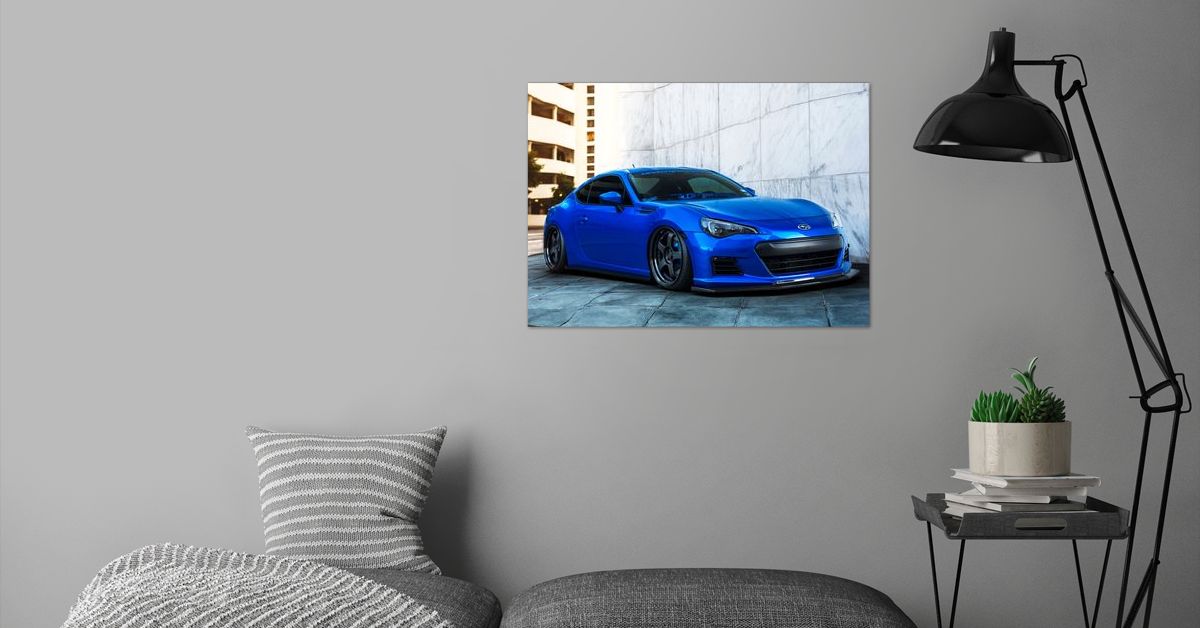 'subaru brz' Poster by Spot Cars | Displate