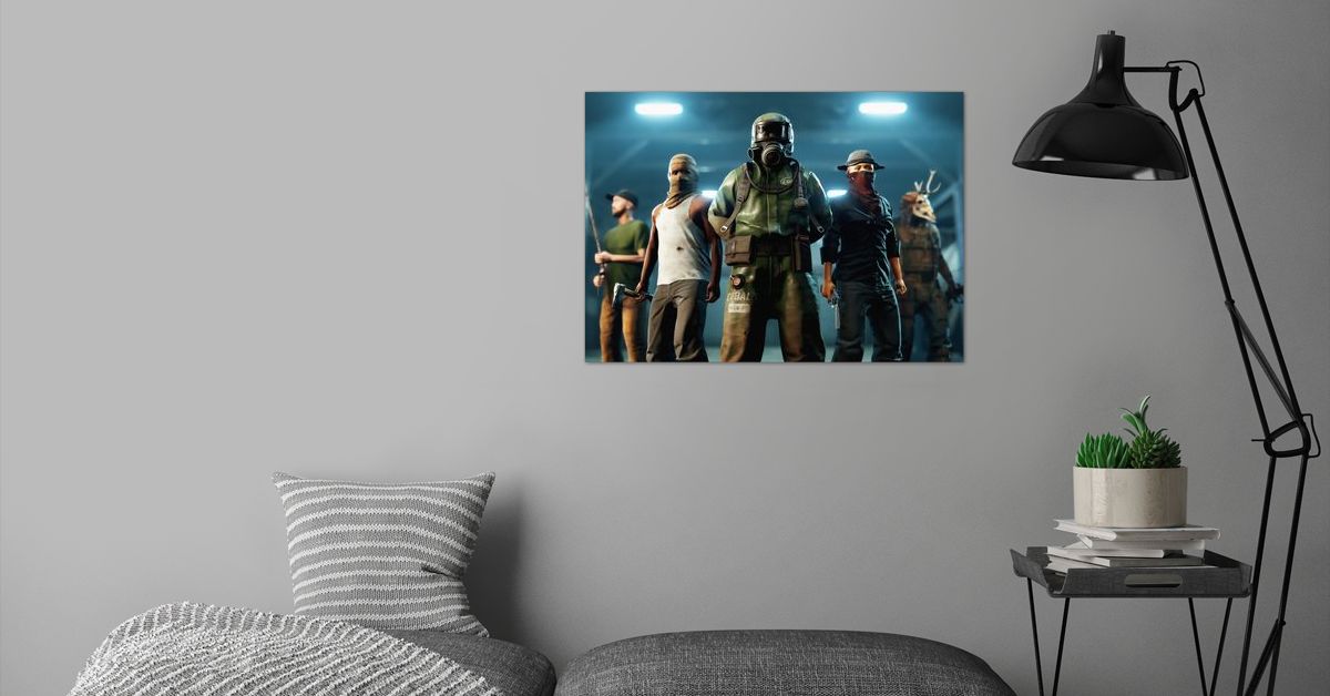 'Rust Characters' Poster by RustGame | Displate
