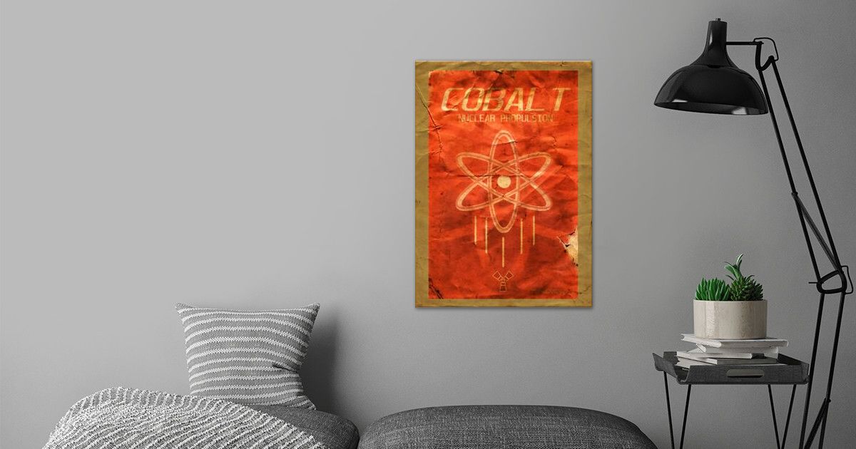 'Cobalt' Poster by RustGame | Displate