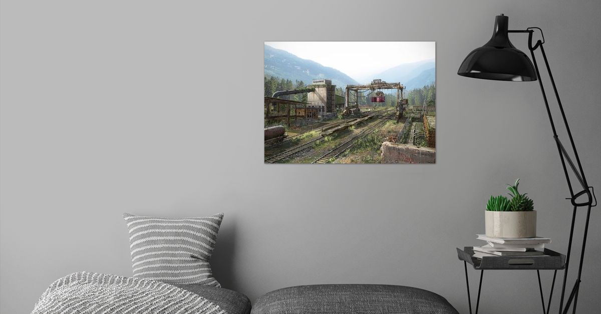 'Rust Landscape' Poster by RustGame | Displate