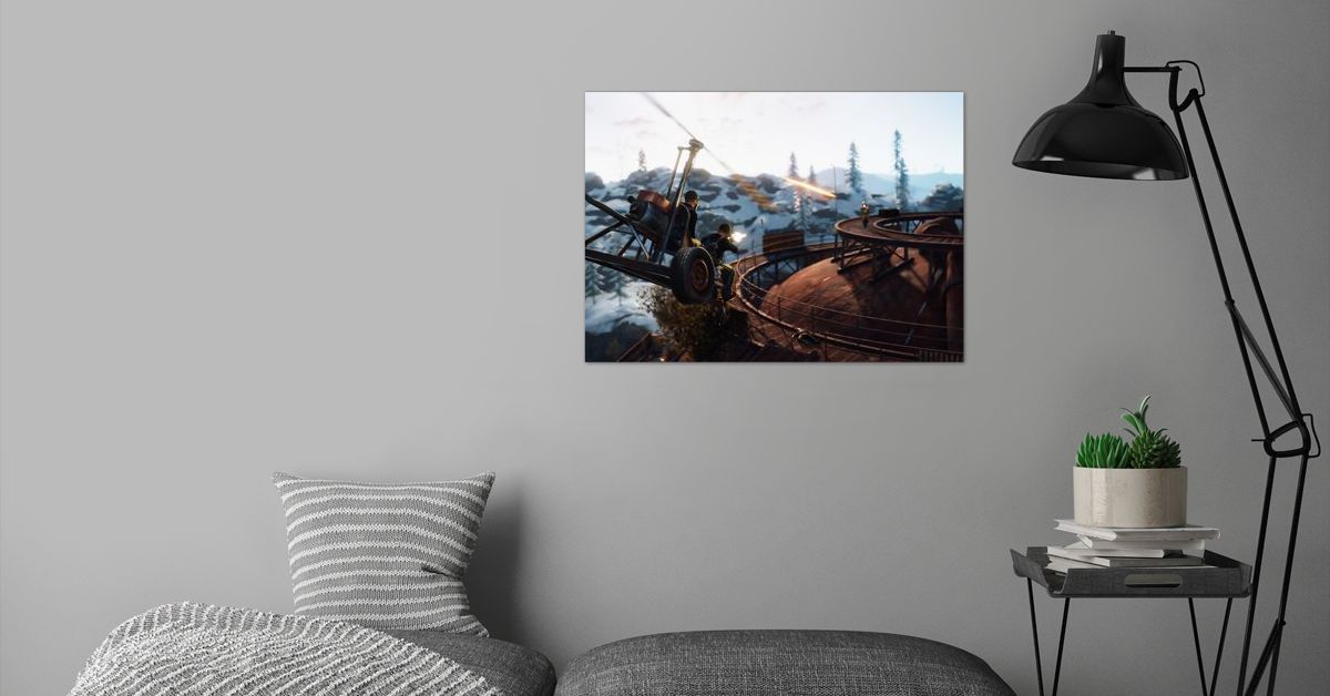 'Attack' Poster by RustGame | Displate