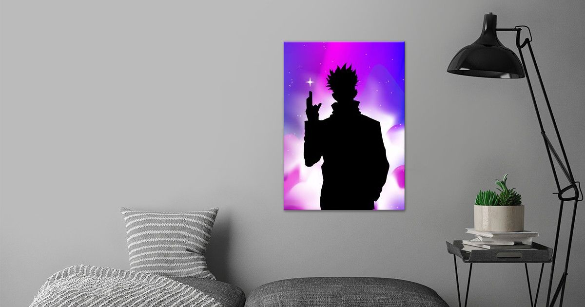 'gojo satoru rainbow' Poster by logan sylvenberg | Displate