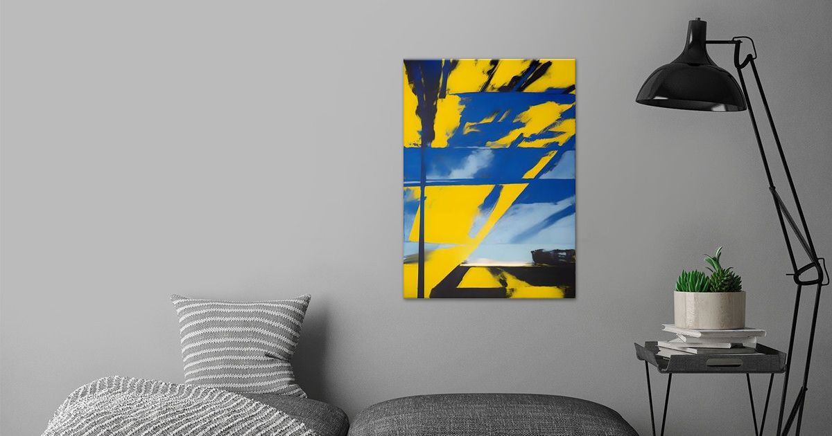 'Monochromatic Sunset' Poster by BluePinkPanther | Displate