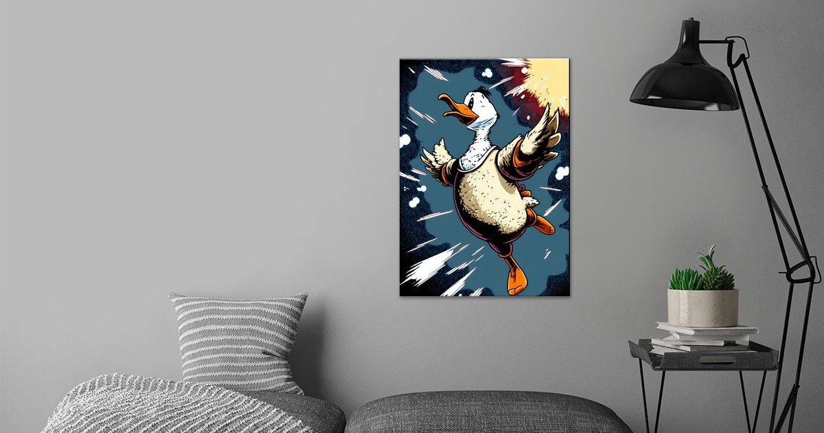 'Goose Magical world' Poster by Leah Decor | Displate